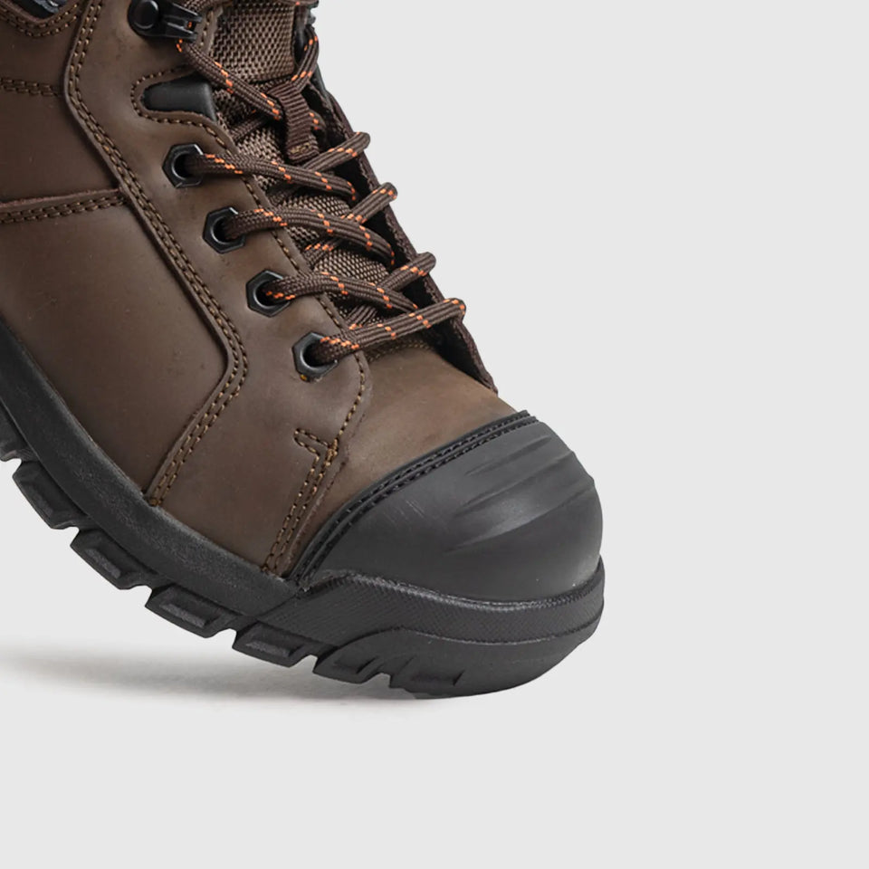 Cable Quartz Safety Boot Brown – familyshoecentre